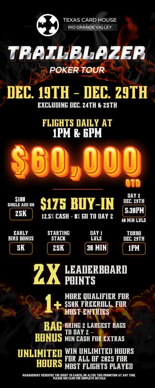 Texas Card House Presents: Trailblazer Tour