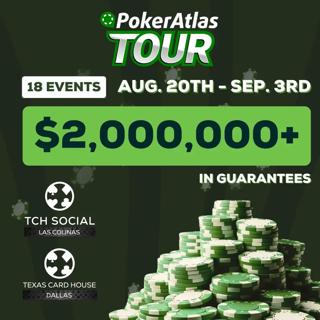 PokerAtlas Tour at Dallas and Las Colinas